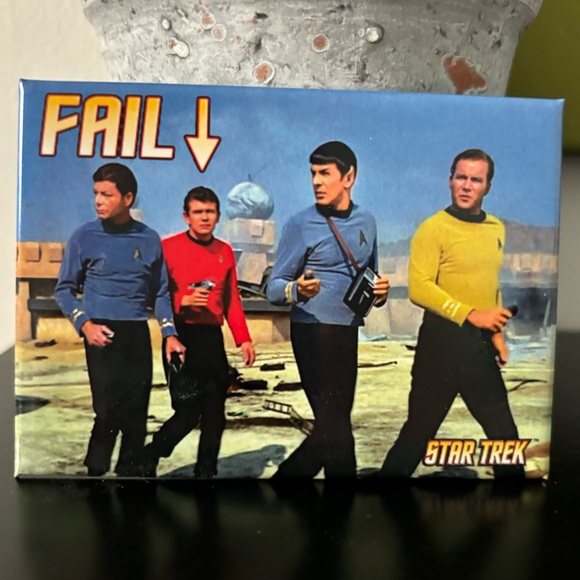 Accents | Fail Star Trek Magnet | Poshmark
